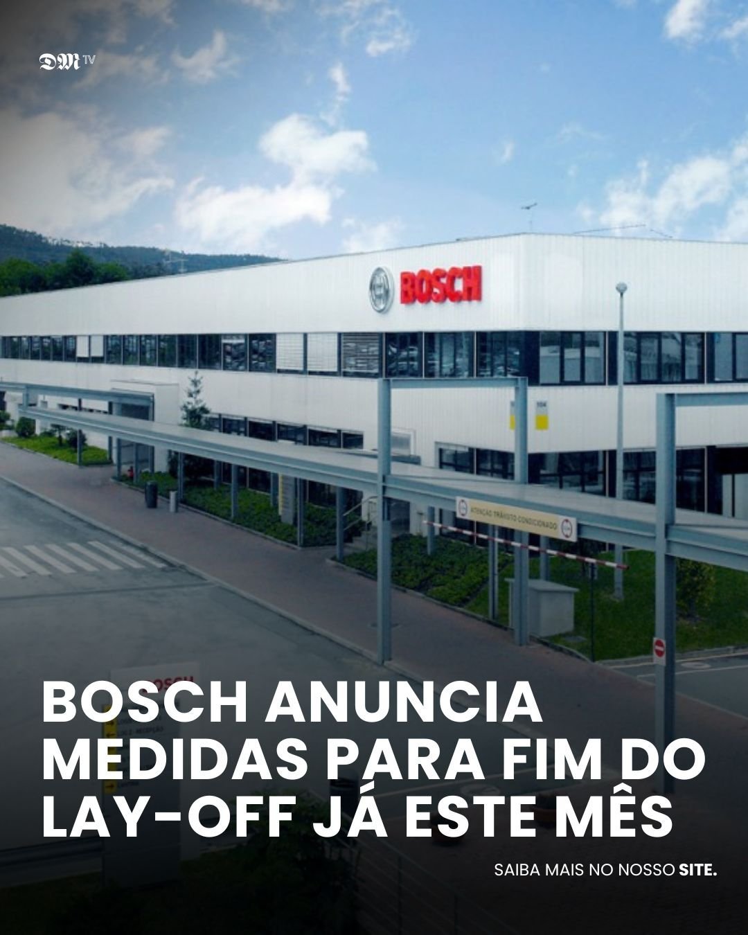 bosch anuncia medidas para fim do lay-off já este mês
